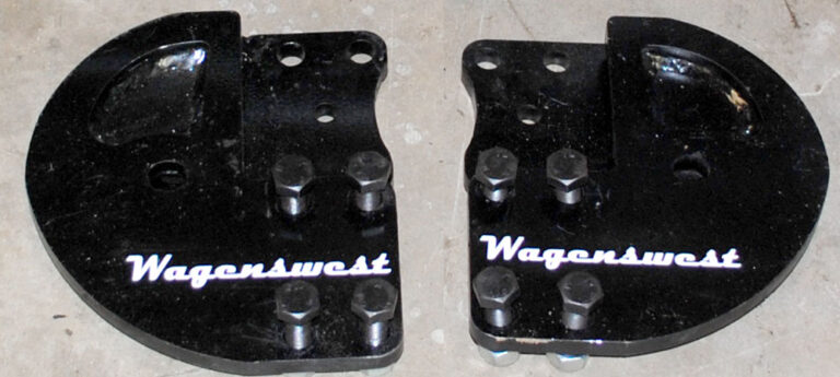Wagenswest 1968-79 VW bus 4.5" x -.5" rear narrowing drop plates ...