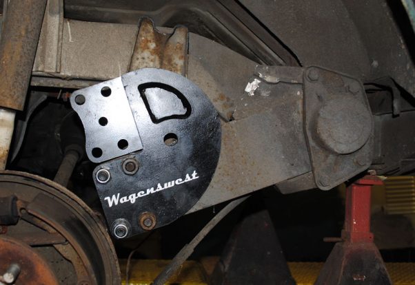 Wagenswest 1968-79 VW bus 4.5" x -.5" rear narrowing drop plates ...