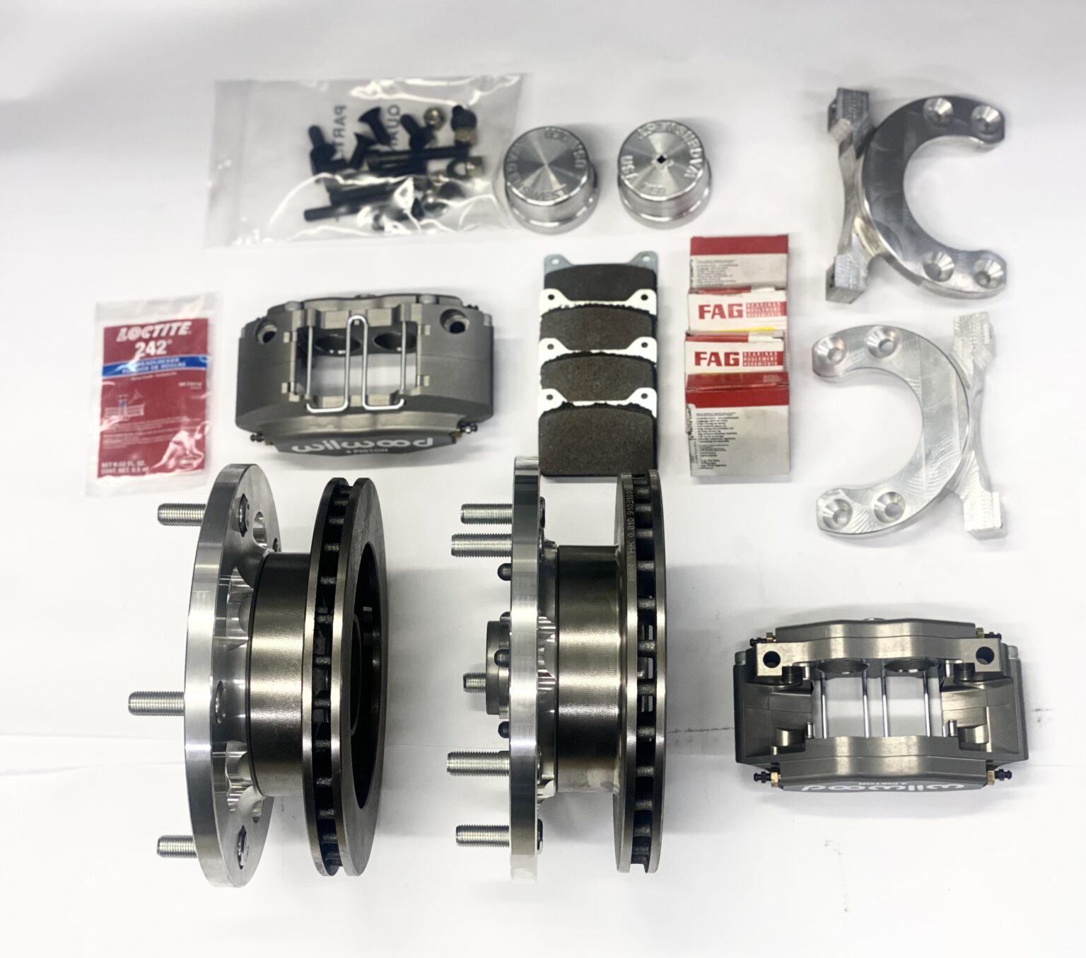 Wagenswest Babystang 1963-70 Volkswagen bus wide five disc brake kit ...