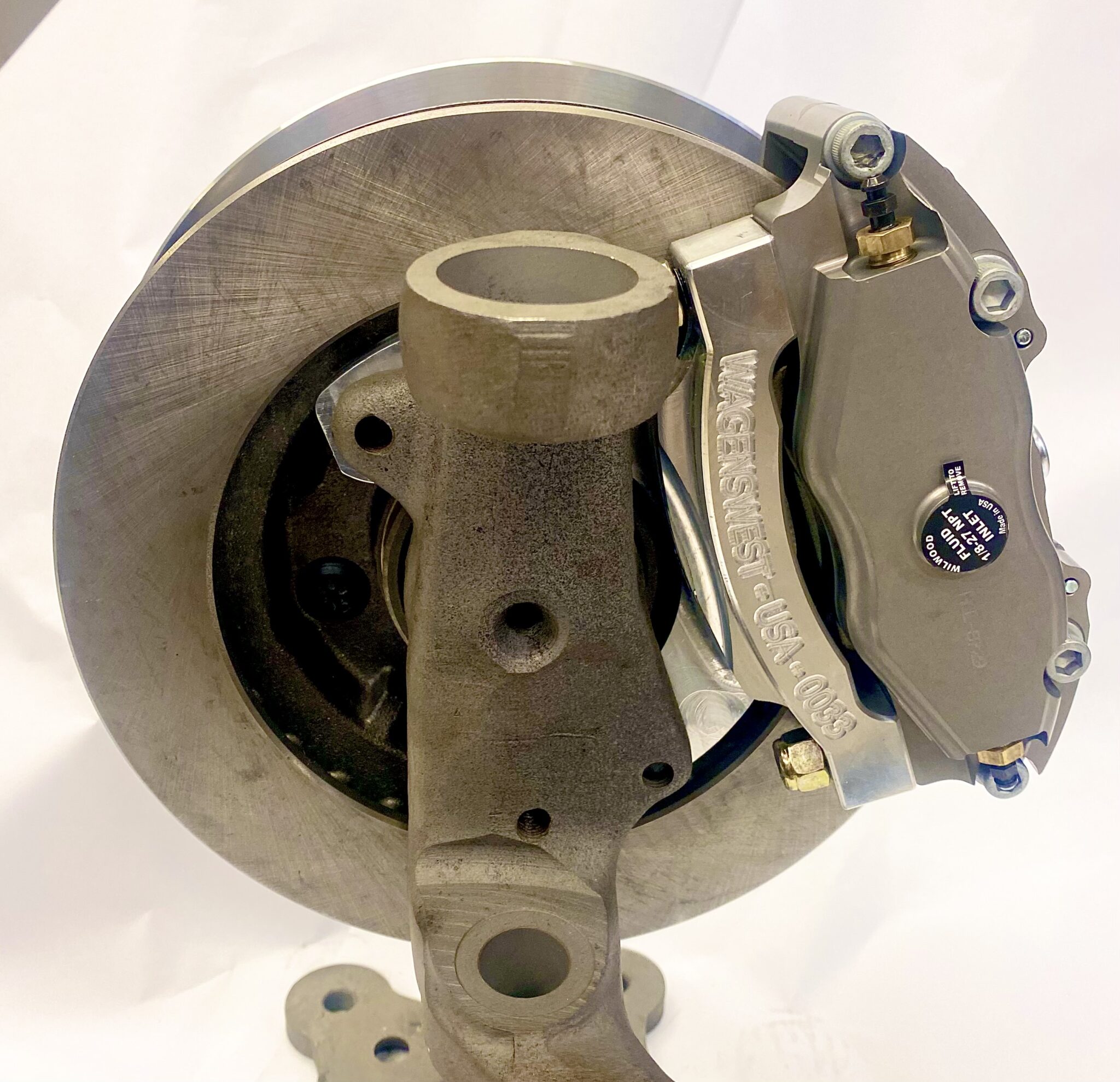 Wagenswest Babystang 1963-70 Volkswagen bus wide five disc brake kit ...
