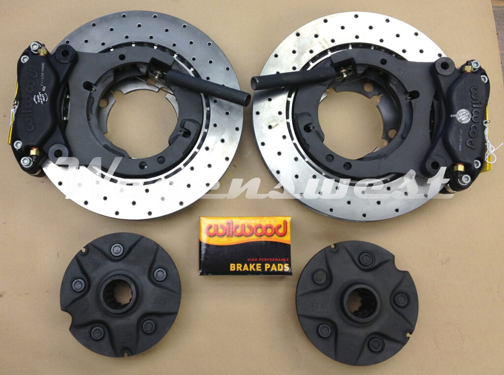 Wagenswest 1968-79 VW bus rear disc brake kit OEM Porsche style