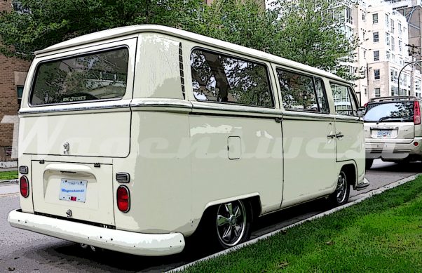 Volkswagen bus lowering kit by Wagenswest , for 1968-79 buses