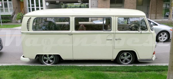 Volkswagen bus lowering kit by Wagenswest , for 1968-79 buses