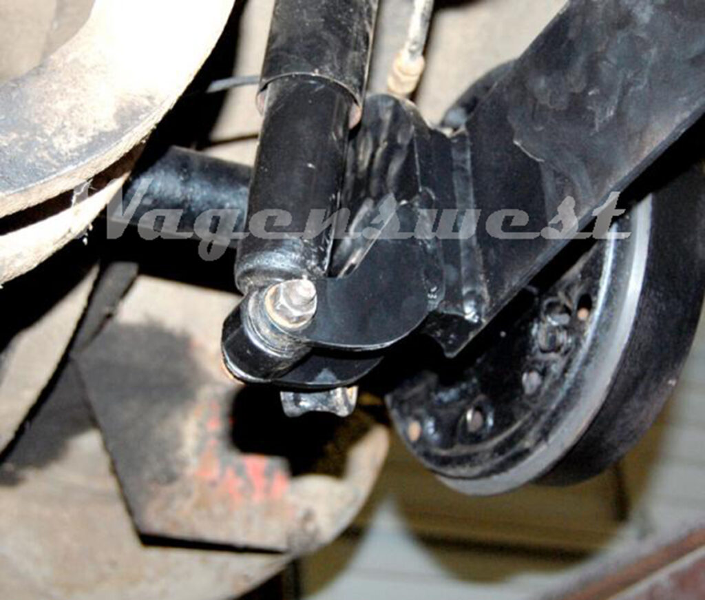 Wagenswest static off set spring plates with shock mounts