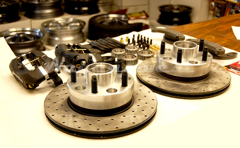 1955 - 63 volkswagen bus Porsche disc brake kit Wagenswest