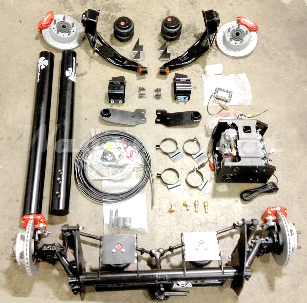 Air ride suspension for vw bus 1955-67 complete by Wagenswest