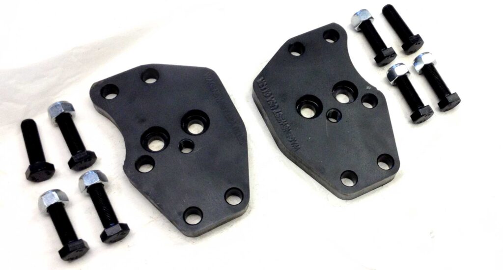 Wagenswest 2.5"inch VW bus rear lift plates 1968-79