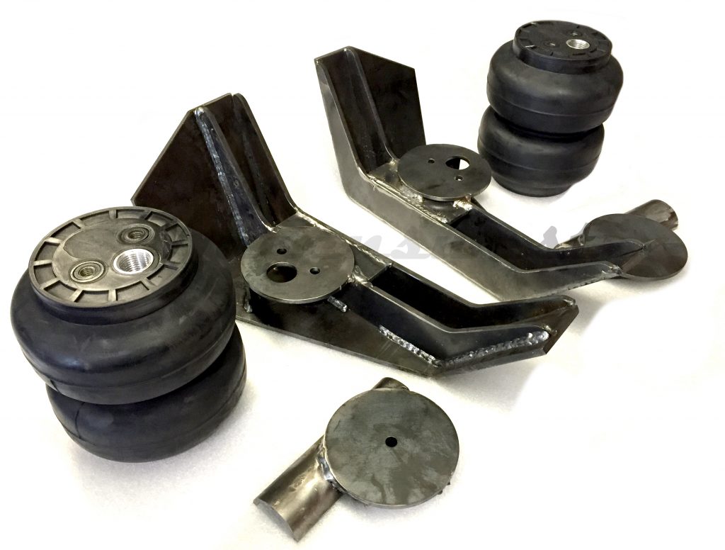 Wagenswest rear air ride kit for 1968-79 Volkswagen buses.