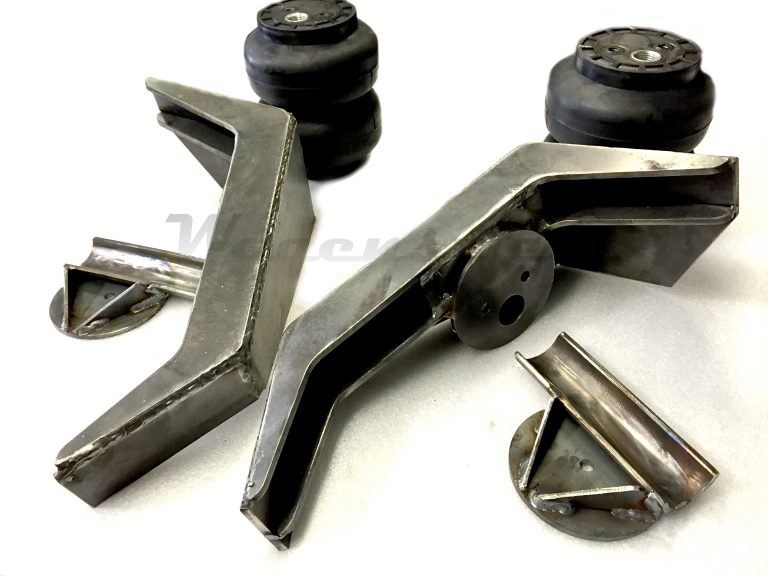 Wagenswest rear air ride kit for 1968-79 Volkswagen buses.