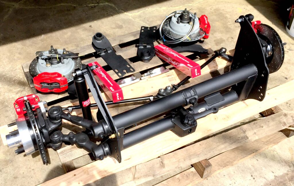 Wagenswest complete 1968-79 VW bus suspension package.