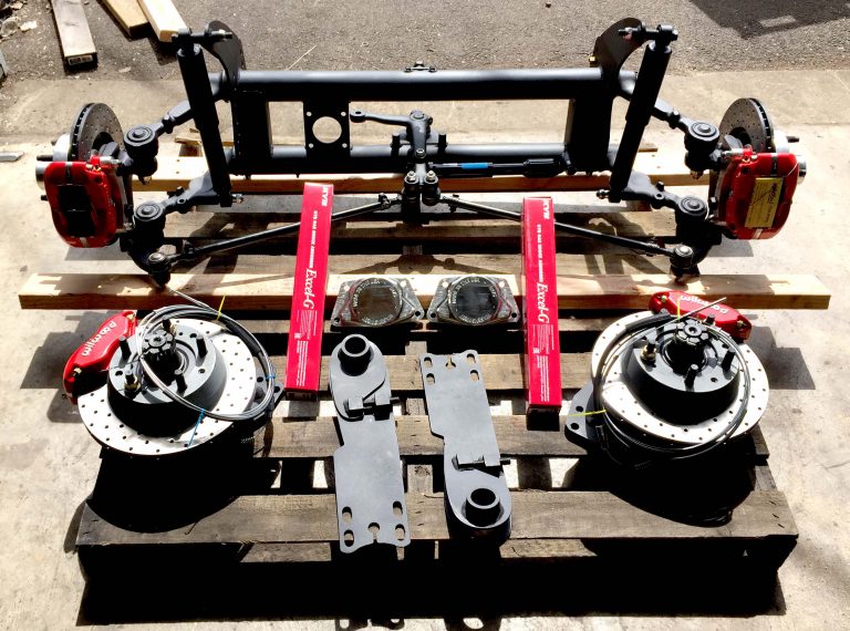 Wagenswest 1968-79 VW bus 4.5" x -.5" rear narrowing drop plates ...