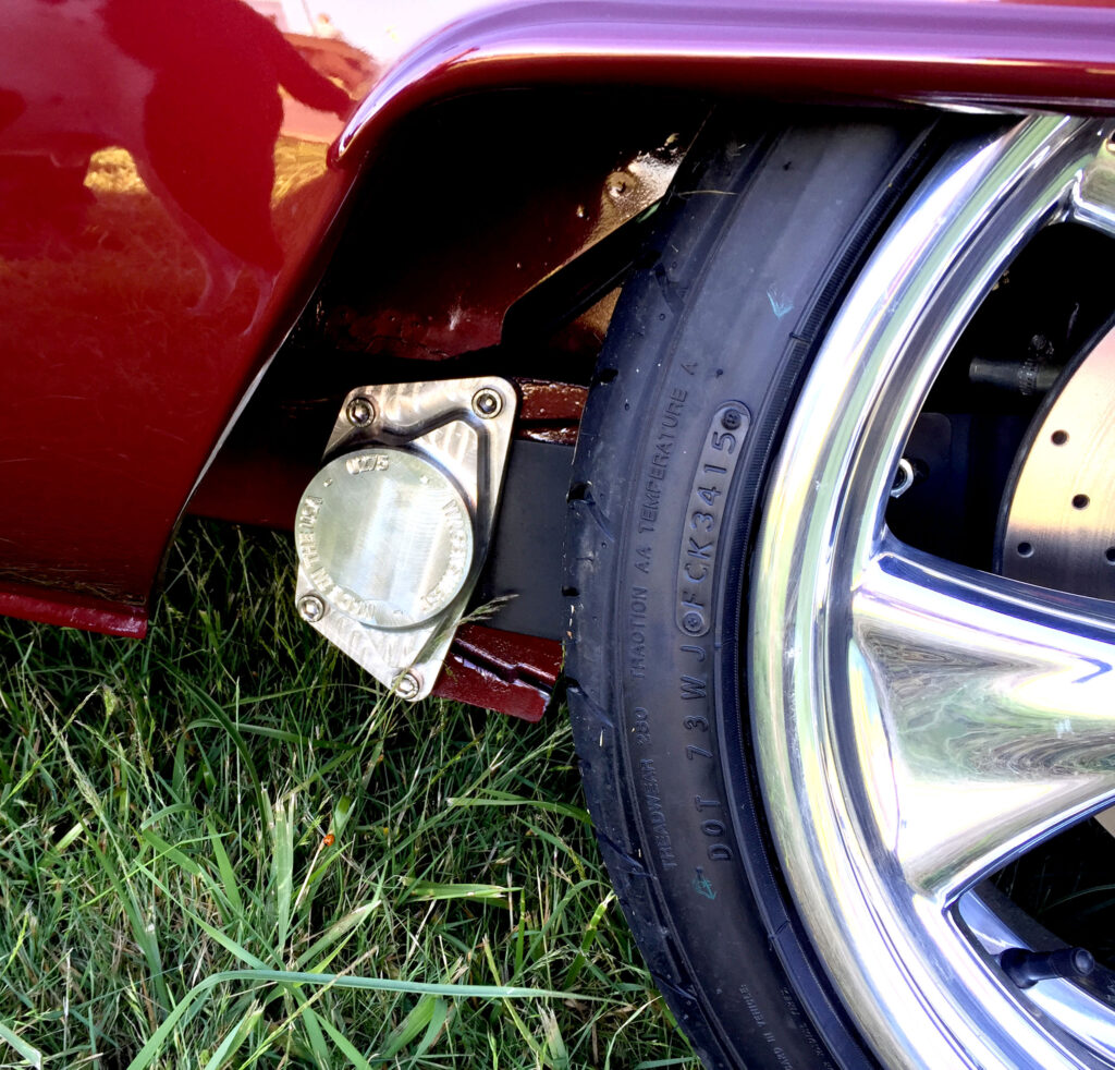 Wagenswest billet VW bus torsion spring plate caps 211511225