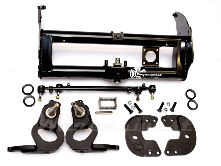 Volkswagen bus lowering kit by Wagenswest , for 1968-79 buses