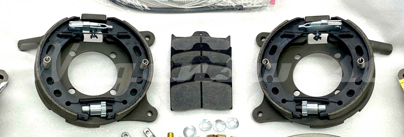 VW Bus Porsche rear disc brake kit IRS/Swing Axle 1955-67 - Wagenswest