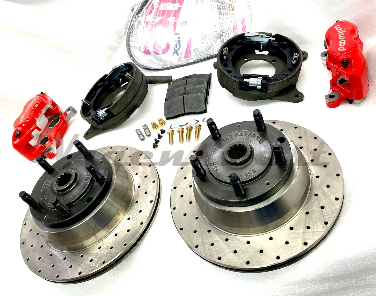 Wagenswest 1968-79 VW bus 4.5" x -.5" rear narrowing drop plates ...