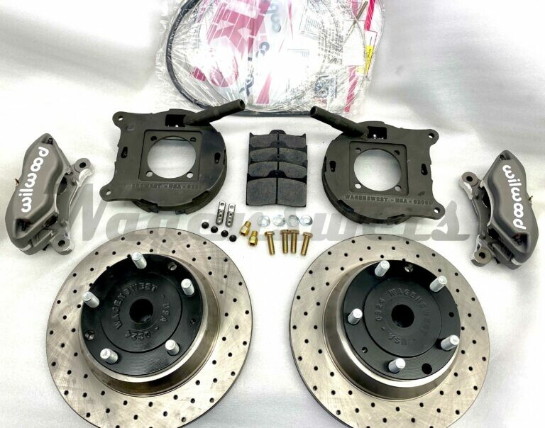 VW Bus Porsche rear disc brake kit IRS/Swing Axle 1955-67 - Wagenswest