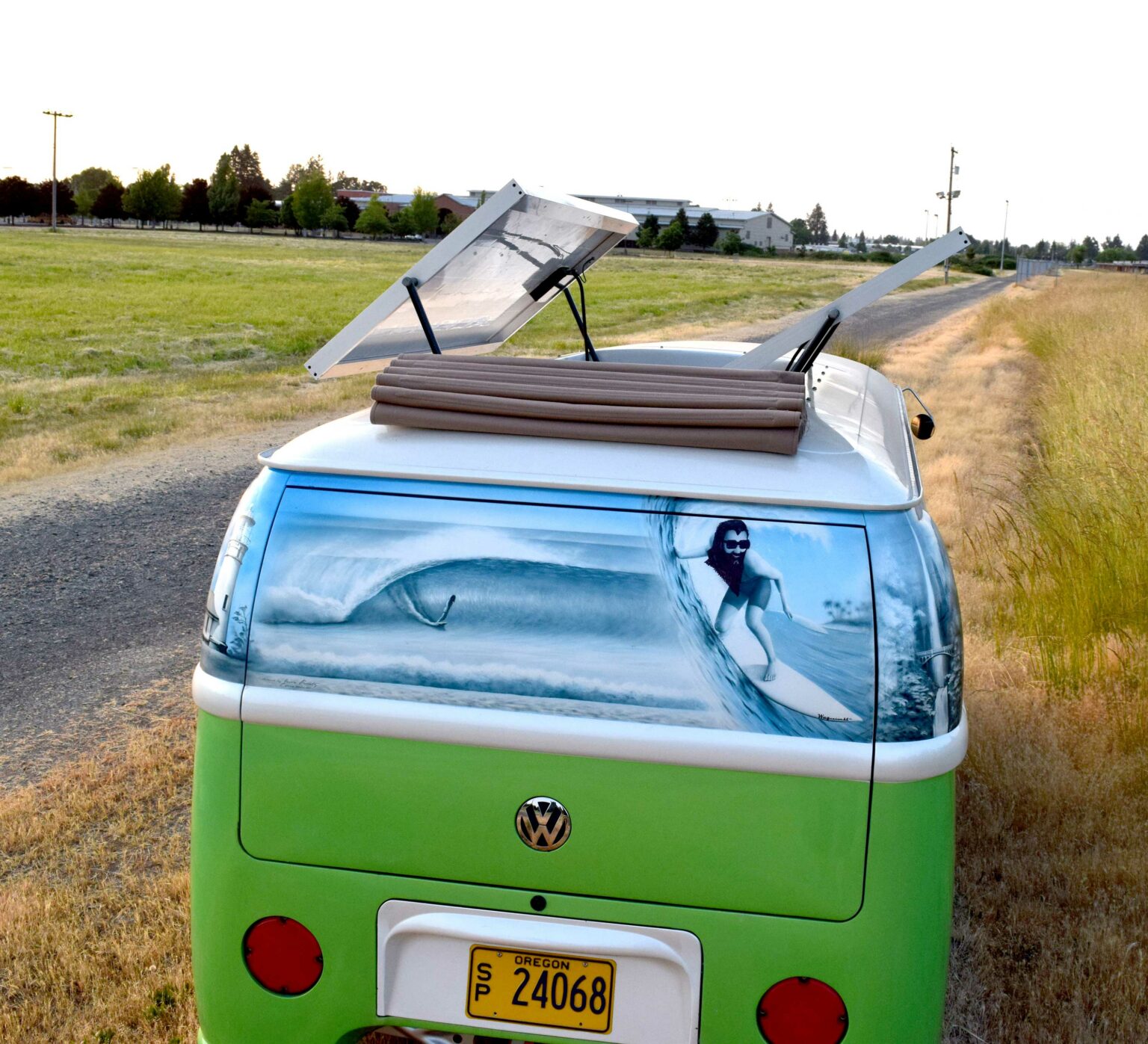 Busla Electric 1968 Double door Volkswagen bus - Wagenswest